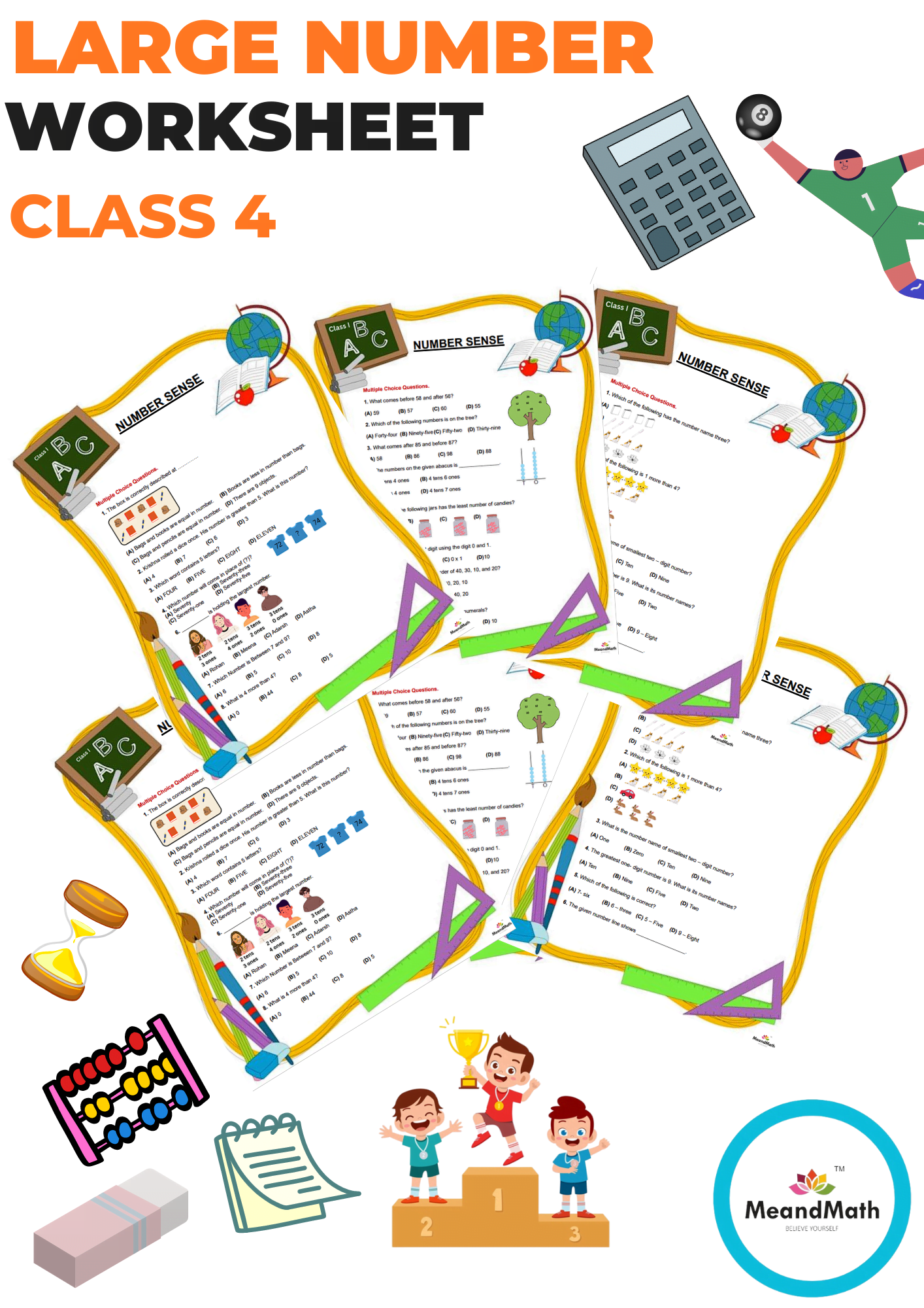 Grade 4 Chapter 1 Worksheet Download – MEANDMATH Grade 4 Chapter 1 Worksheet Download – MEANDMATH